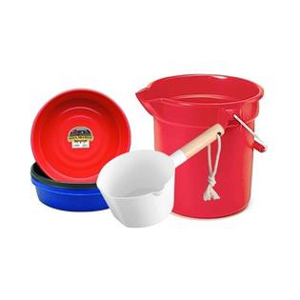 BASINS BUCKETS AND WATER DIPPERS