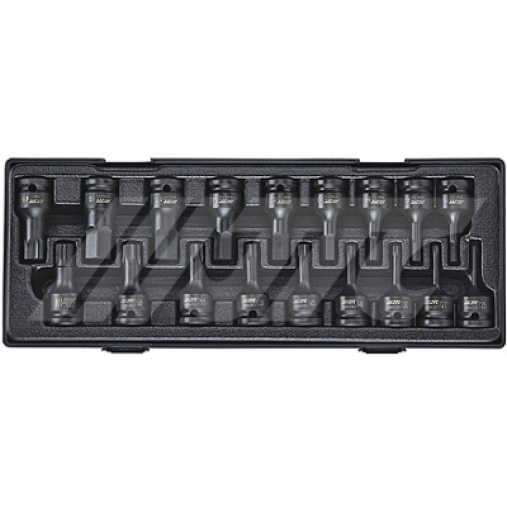 Jtc-K4181 Half Inch Dr.18Pcs Impact Bit Socket Set 60L